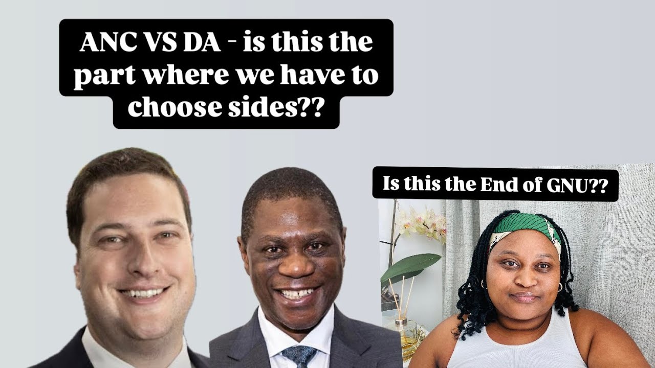 DA vs ANC attacking each other in public // should we pick sides or ...