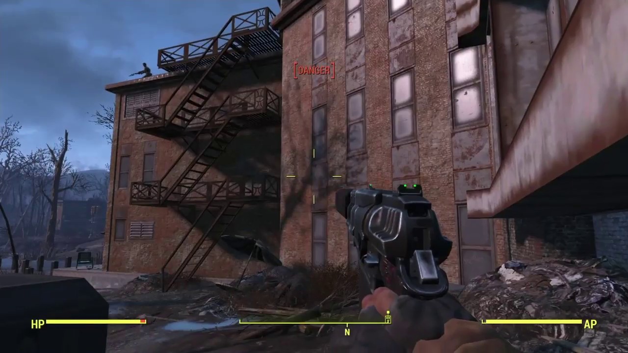 Fallout 4 - Invisible Sniper Zero - YouTube