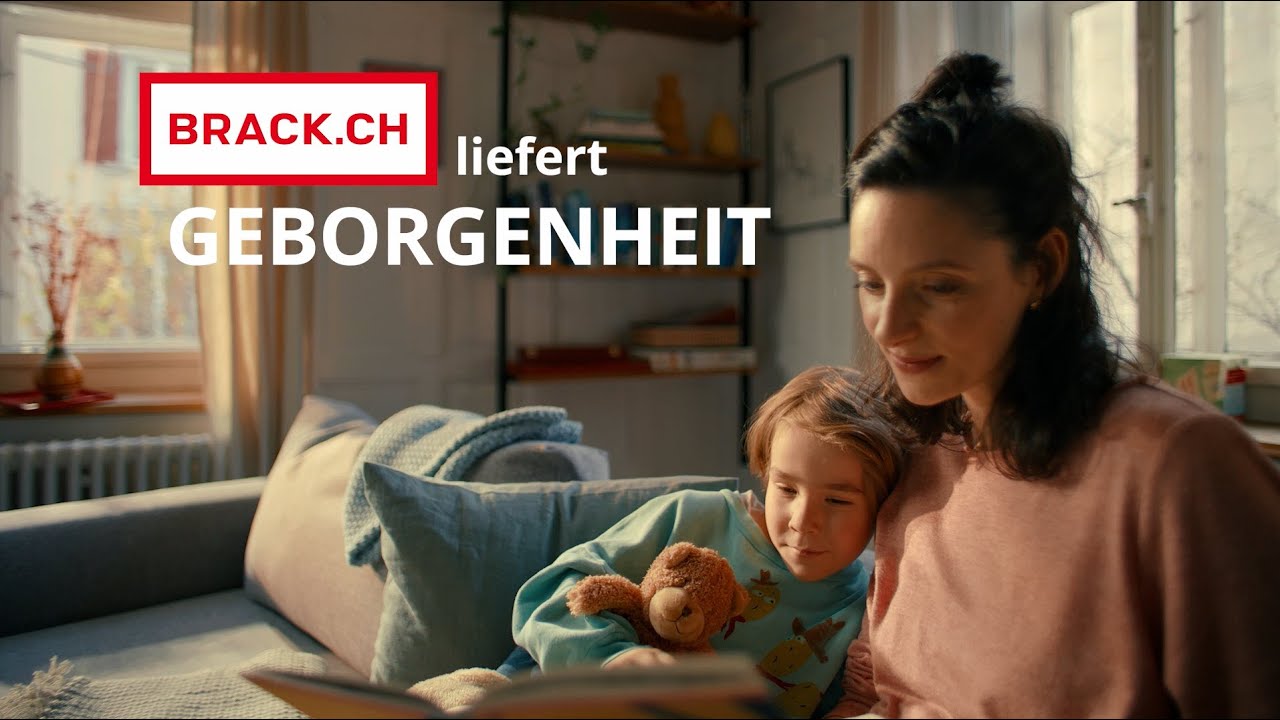 BRACK.CH liefert Geborgenheit - YouTube