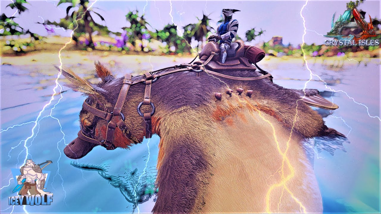 This Maewing is Straight Lightning!!! [ARK Crystal Isles OMEGA MOD Ep ...