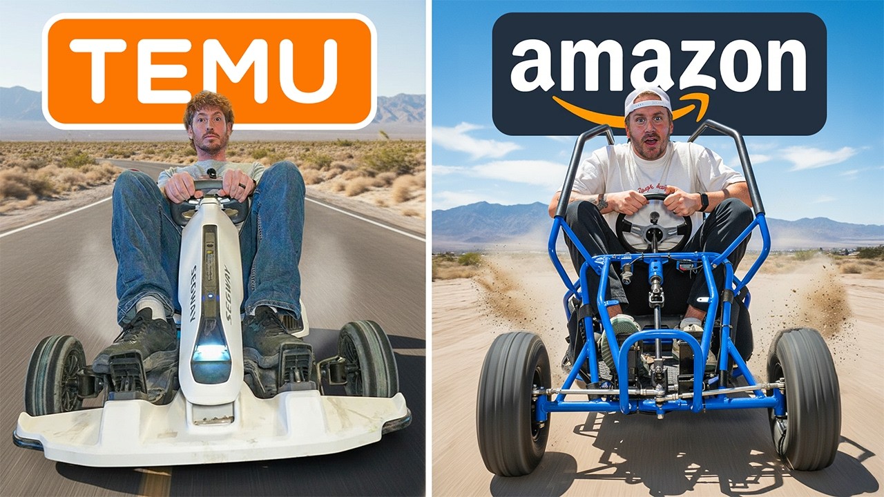 Temu Vs Amazon Electric Go Karts! - YouTube