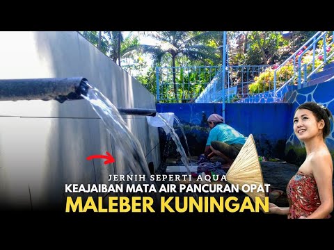 Menakjubkan !! Sumber Mata Air Pancuran Opat Jernih Seperti Aqua, Desa ...
