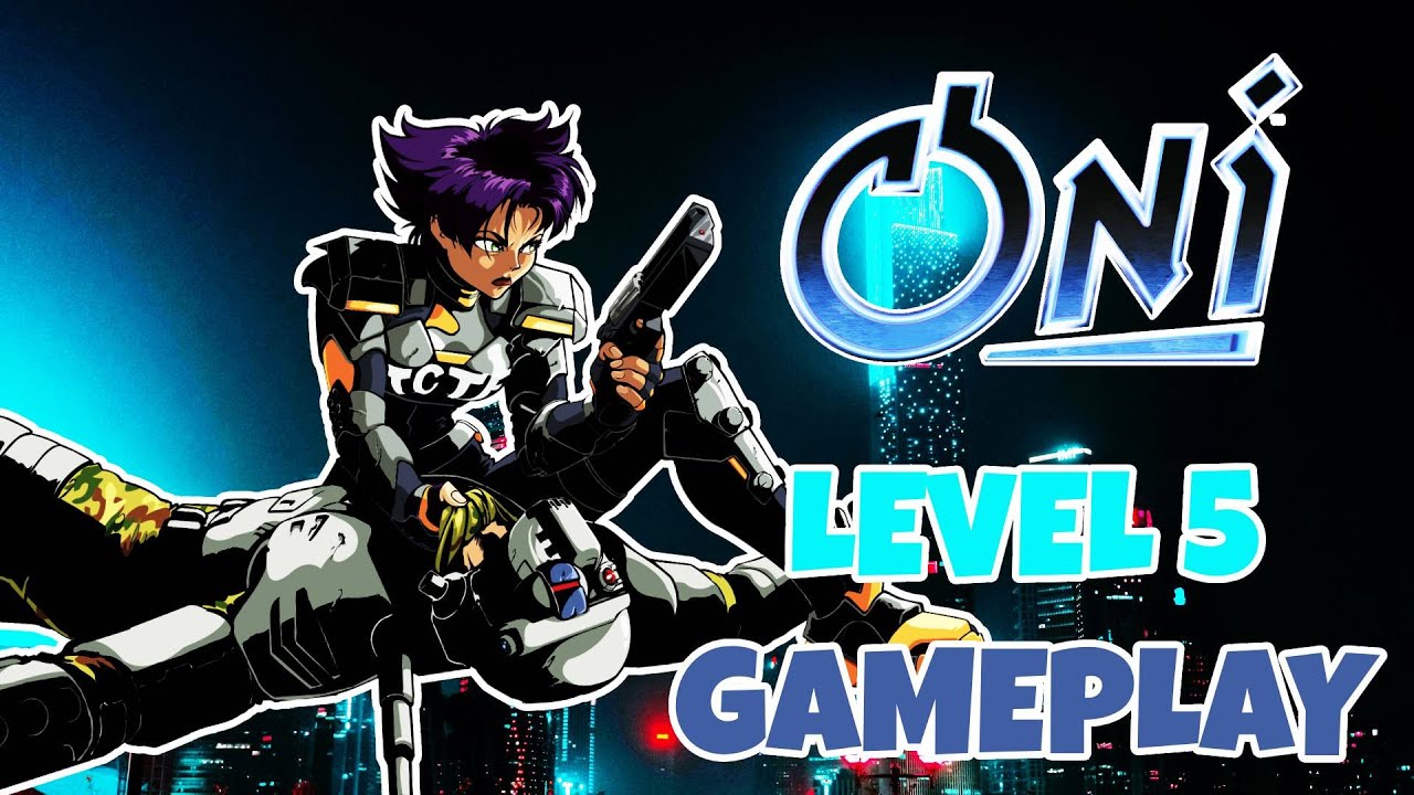 Oni (Bungie) Gameplay | Hard Mode - Level 5 - 2K 60FPS - YouTube