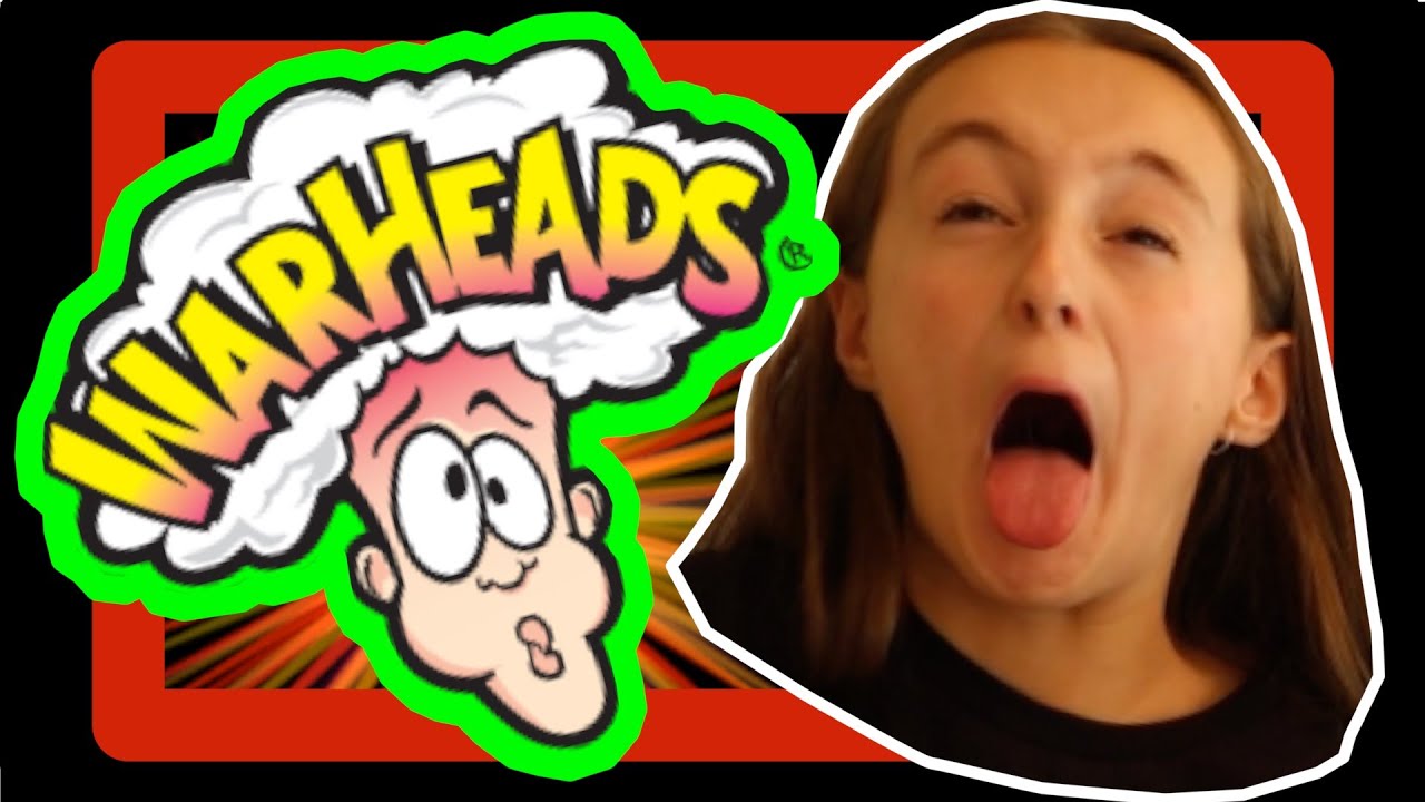 FUNNY Warheads Sour Candy Challenge - YouTube