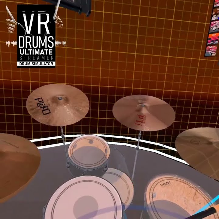 Preset Drum Kits now included - VR Drums Ultimate Streamer #drummer # ...