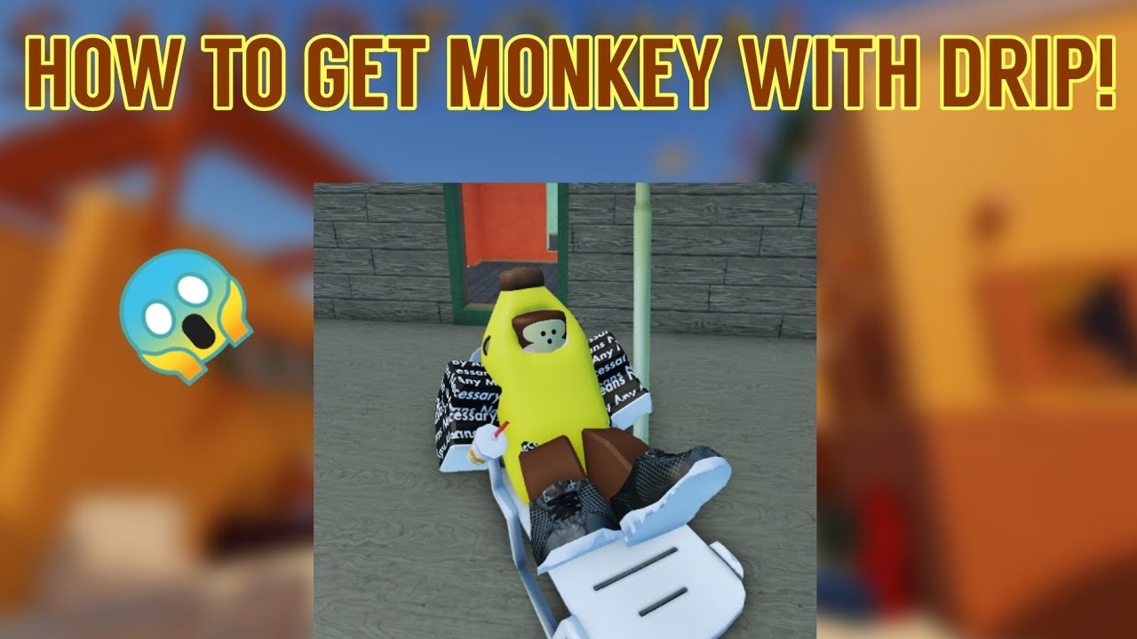 How to get "MONKEY WITH DRIP" in Arsenal (LEGIT WAY!) ROBLOX ARSENAL ...