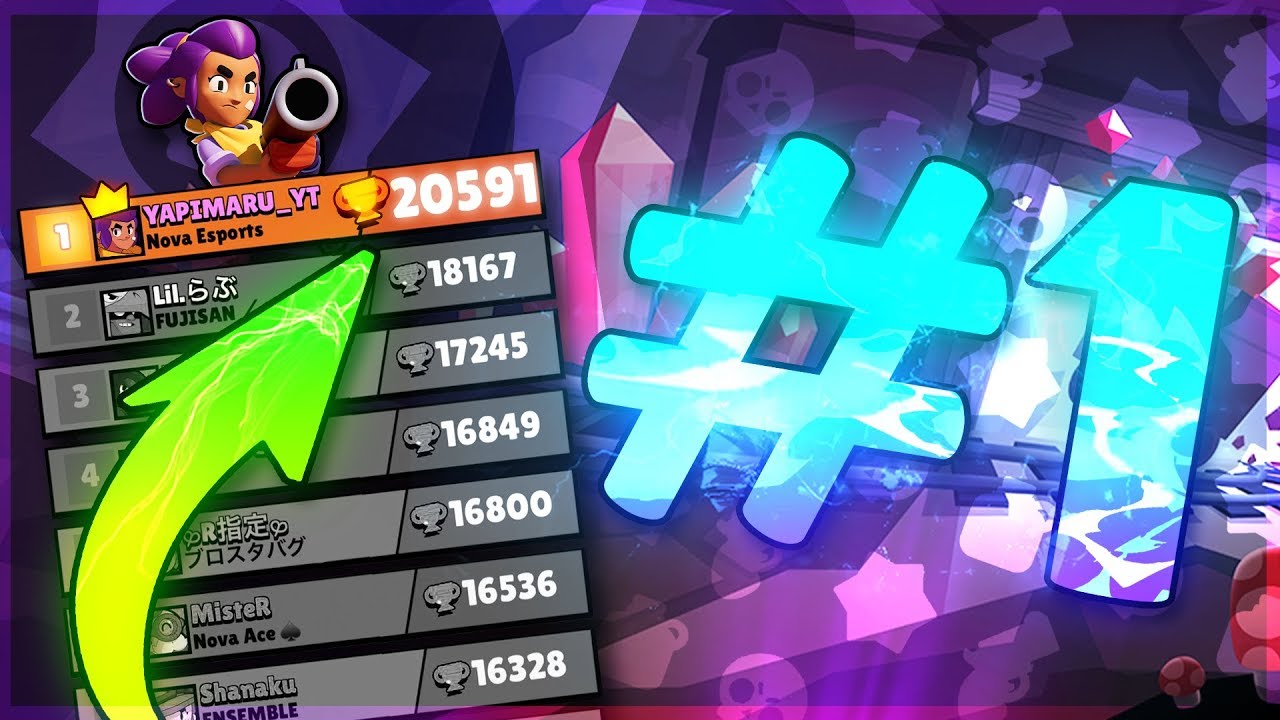 Playing with #1 Global Player in Brawl Stars - YouTube