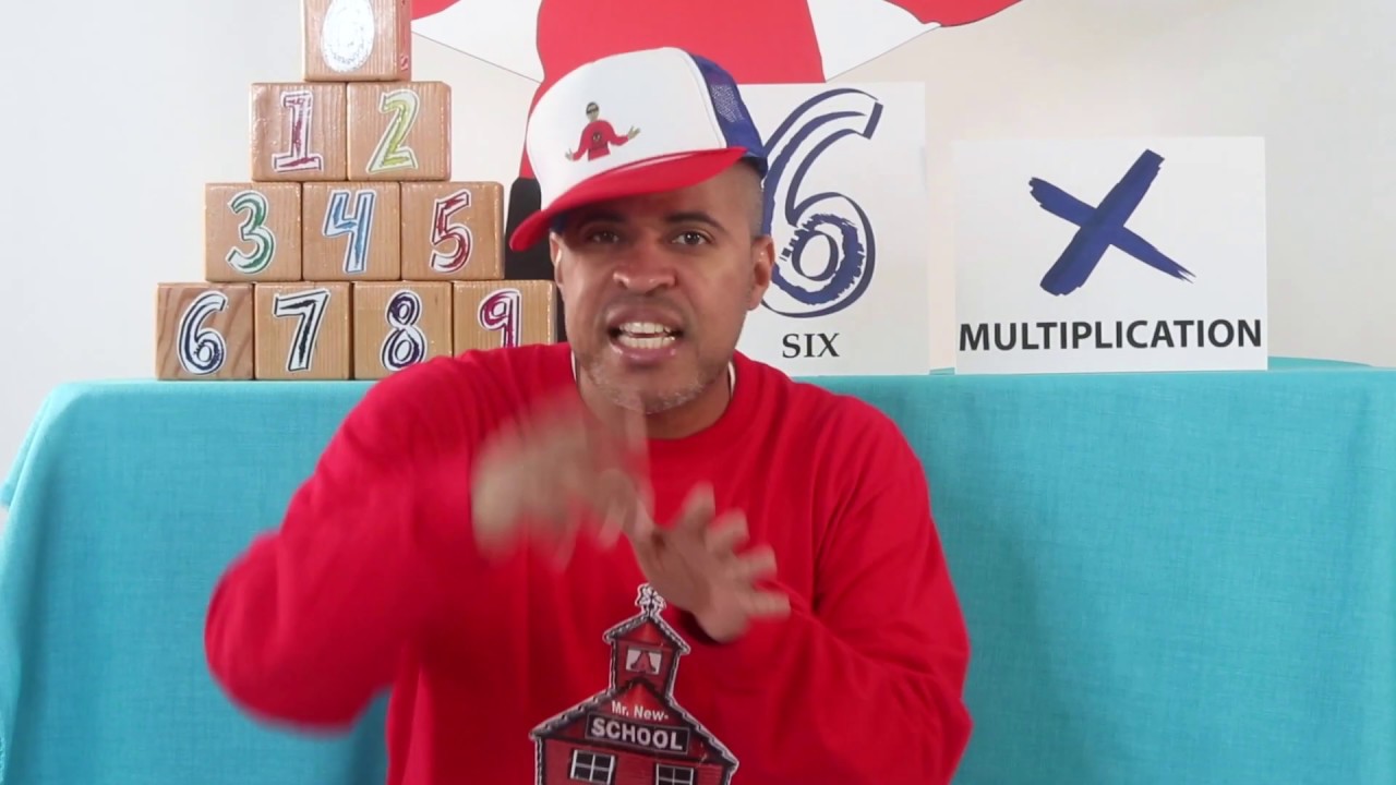 Mr. New-School: 6's Multiplication Rap Video - YouTube