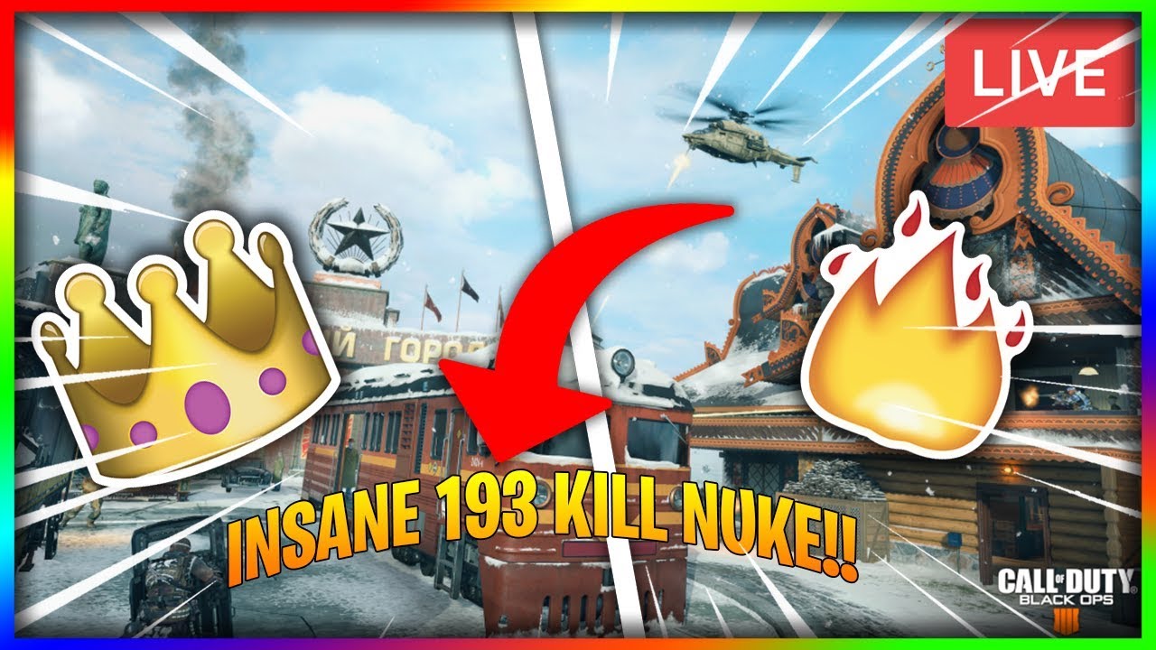 NUKETOWN 193 KILL NUKE | BLACK OPS 4 | TOP CONSOLE OCE PLAYER - YouTube