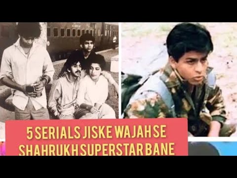 Shahrukh khan first serial, Cute love story, Web Series, Doosra Kewal ...