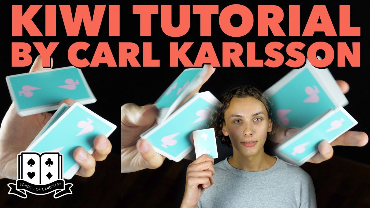 Cardistry for Beginners: One-handed Cuts - Kiwi Tutorial by Carl ...