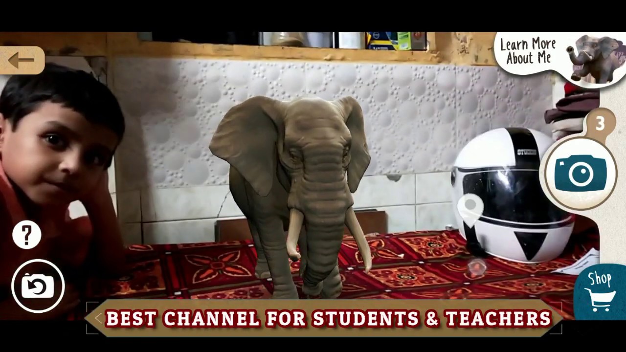 4D Animals In Your Classroom & Home with Mobile - YouTube