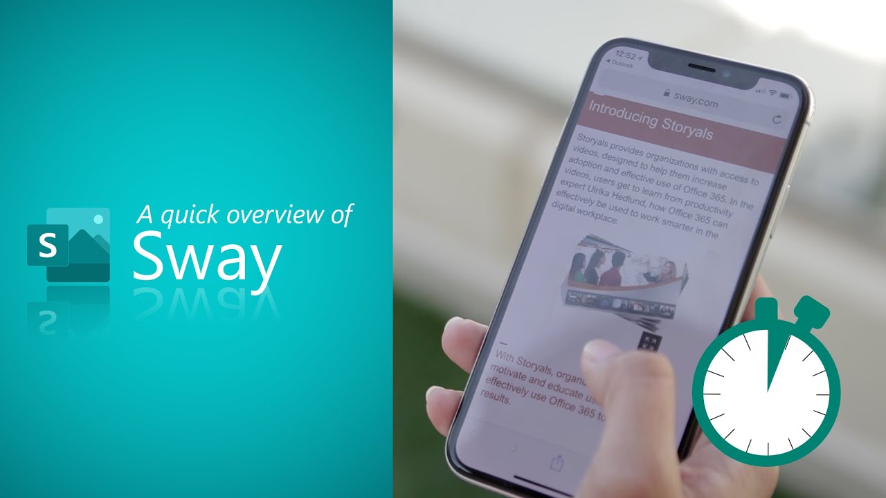 A quick overview of Sway - YouTube