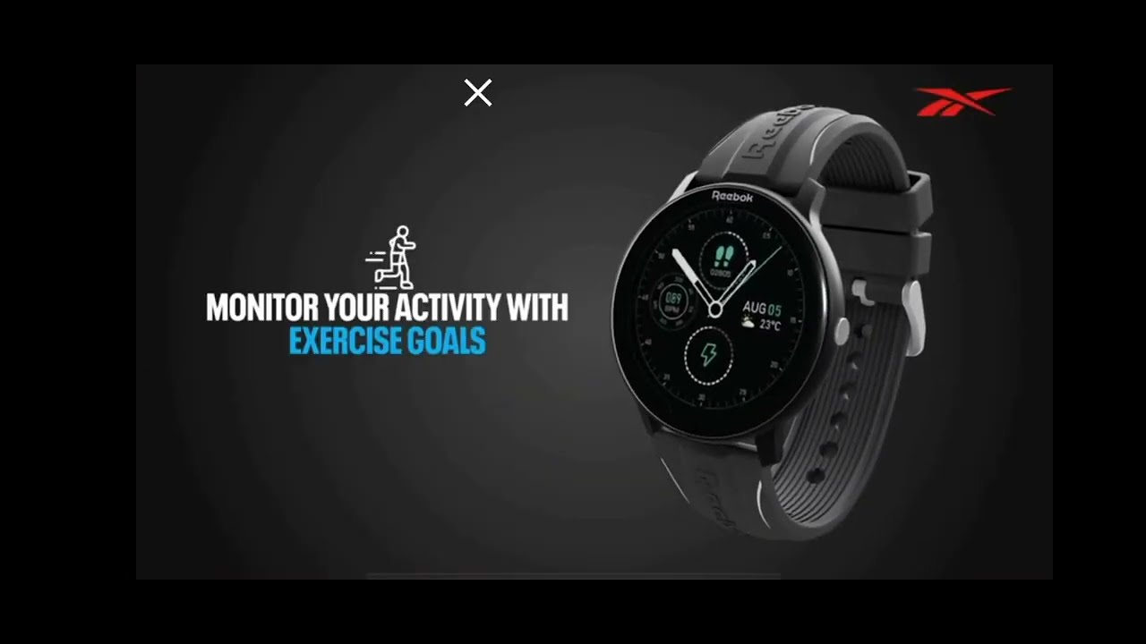 Reebok ActiveFit 1.0 Smartwatch- 1.3" Full-Touch HD Display #smartwatch ...