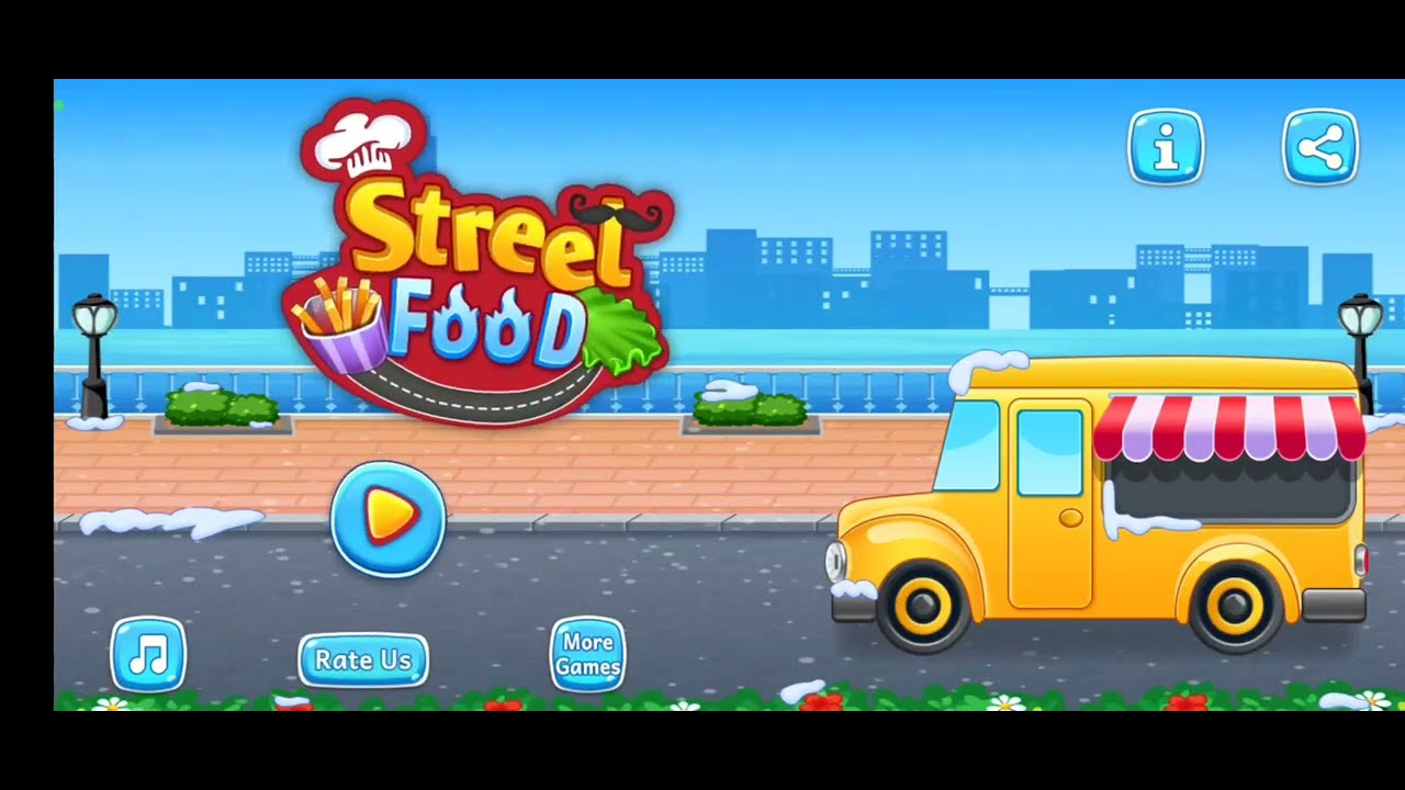 street food cooking game Android gameplay - YouTube