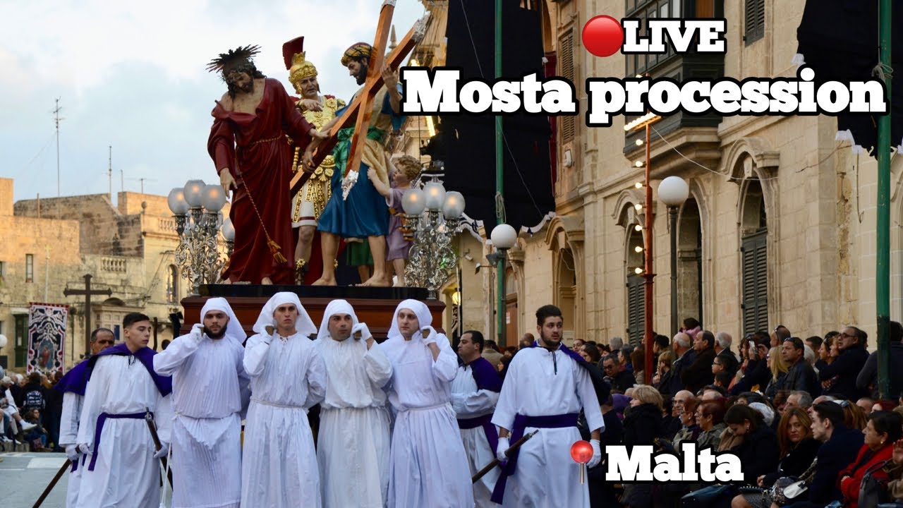 Live procession in Mosta, Easter in Malta - YouTube