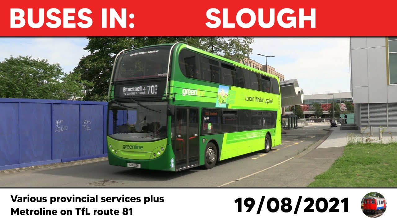 Buses in Slough 19/08/2021 - YouTube