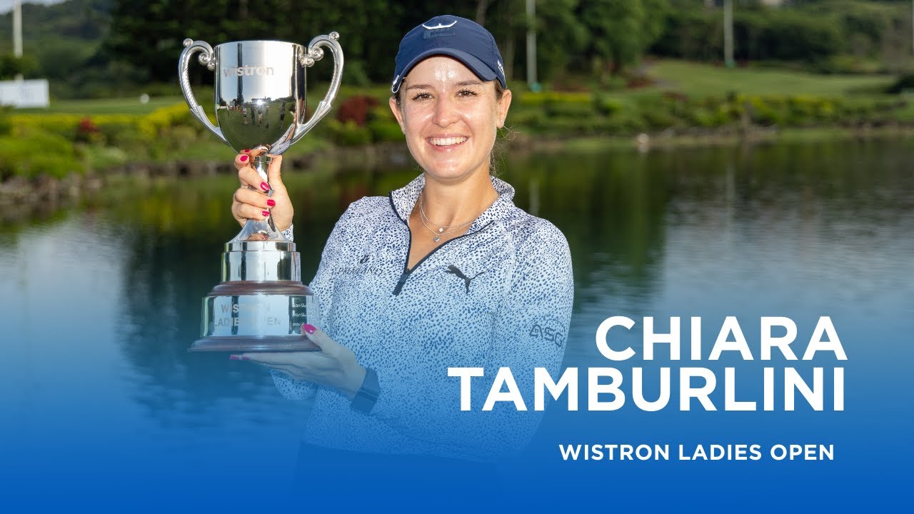 Chiara Tamburlini's Winning Highlights | Wistron Ladies Open - YouTube