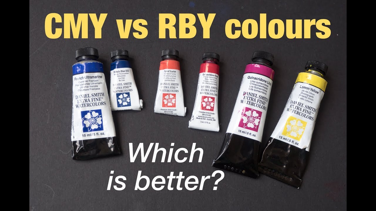 CMY vs RBY colours. Who cares? - YouTube