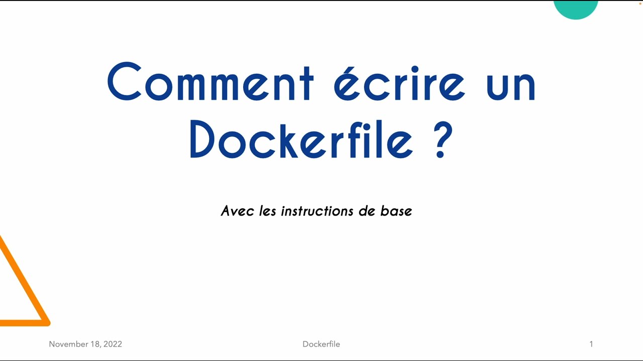 Création d'un Dockerfile et d'une image Docker pour un site web HTML | NGINX | DOCKER | DevOps ...