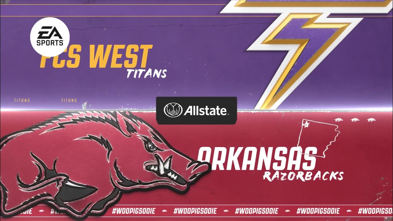 Week 0, 2027 - FCS West vs #25 Arkansas - YouTube