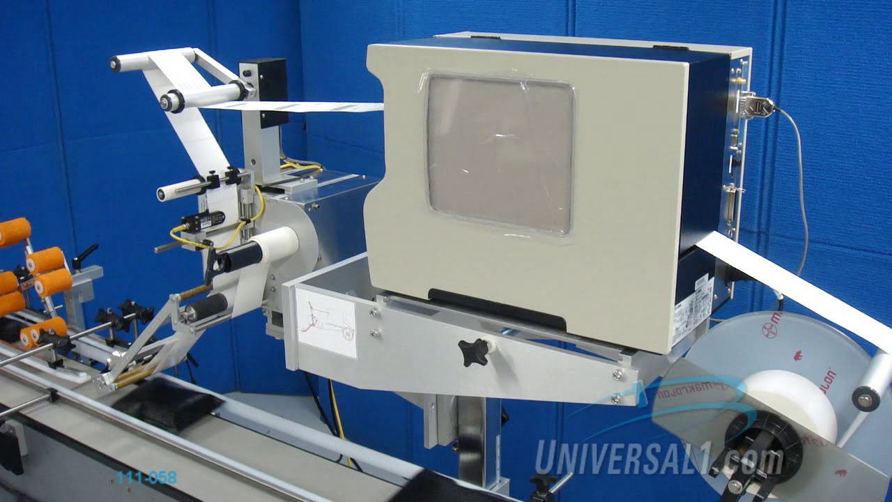 Two panel Carton Labeling with Loose Loop Printer Interface - YouTube