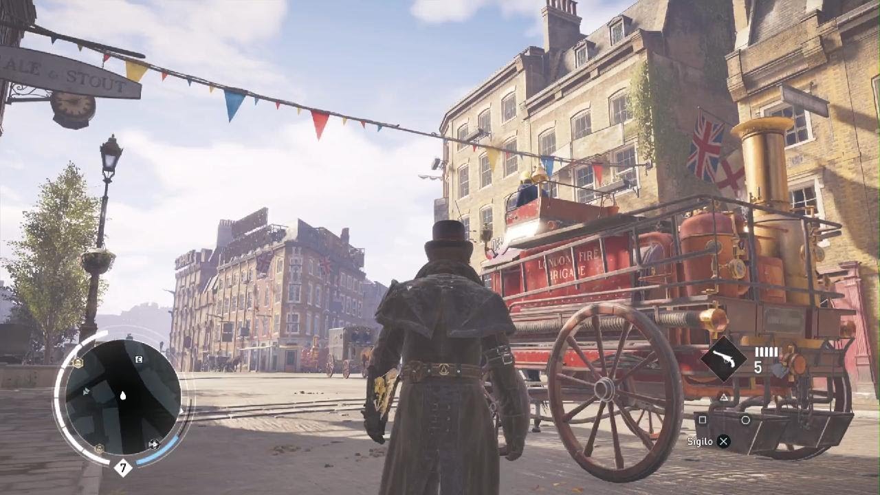 Assassin's Creed Syndicate gameplay # 223 full graphics ps4 /ps5 - YouTube