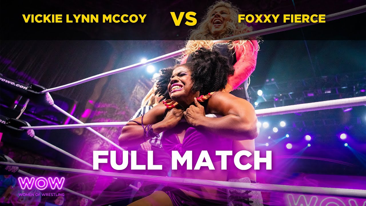 Vickie Lynn McCoy vs Foxxy Fierce | WOW - Women Of Wrestling - YouTube