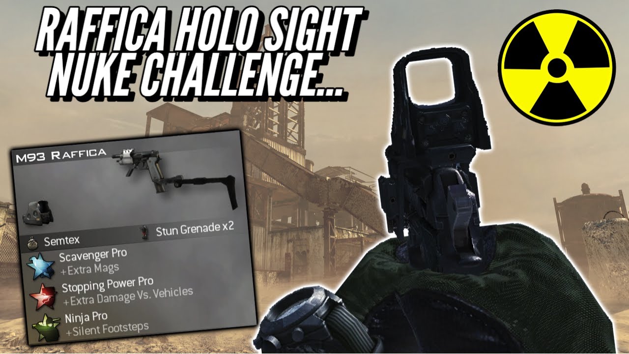 MW2- M93 Raffica Holographic Sight Nuke Challenge... (2022) - YouTube