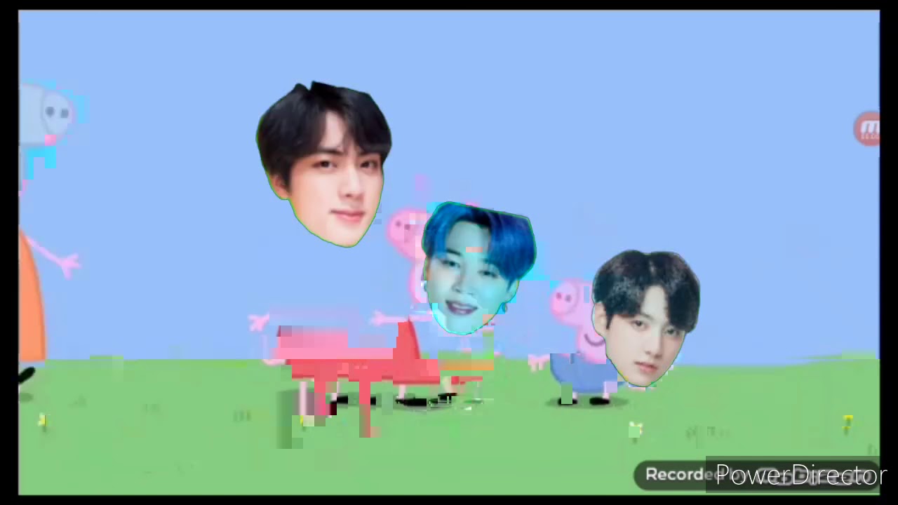 BTS peppa pig intro - YouTube
