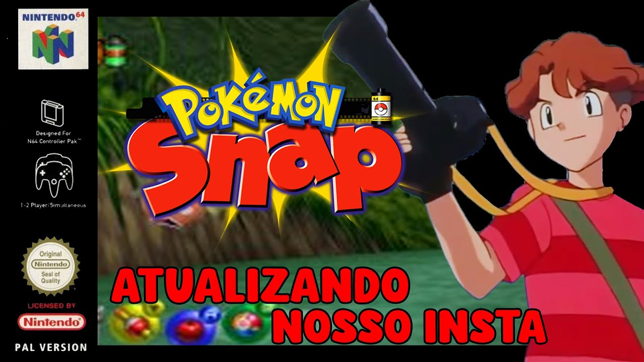 ATUALIZANDO NOSSO INSTA - POKEMON SNAP 64 - PEDIDO DE CABIN - YouTube