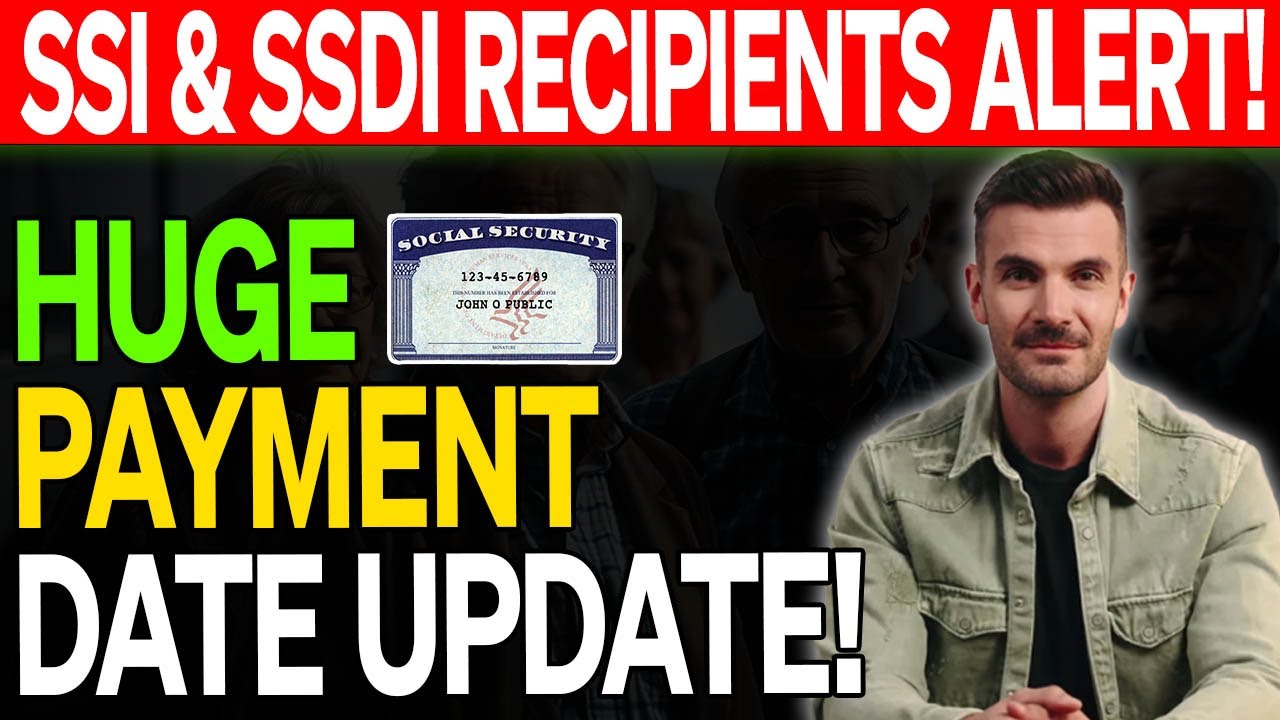 Treasury Confirms It! Major Change to SSI & SSDI Payment Dates Just ...
