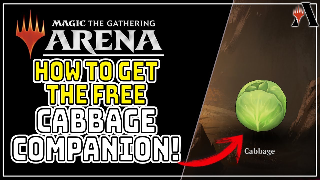 Unlock Your FREE CABBAGE Companion! | Avatar Standard MTGA Tips # ...
