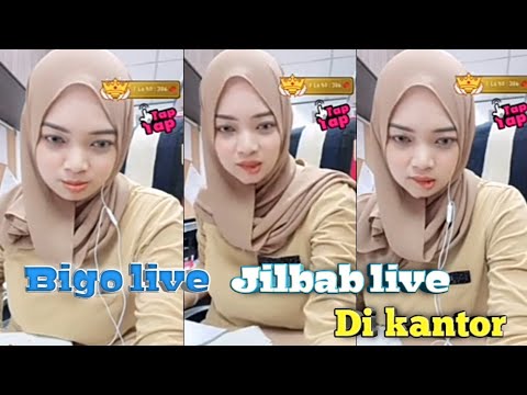 Bigo jilbab cantik live di kantor