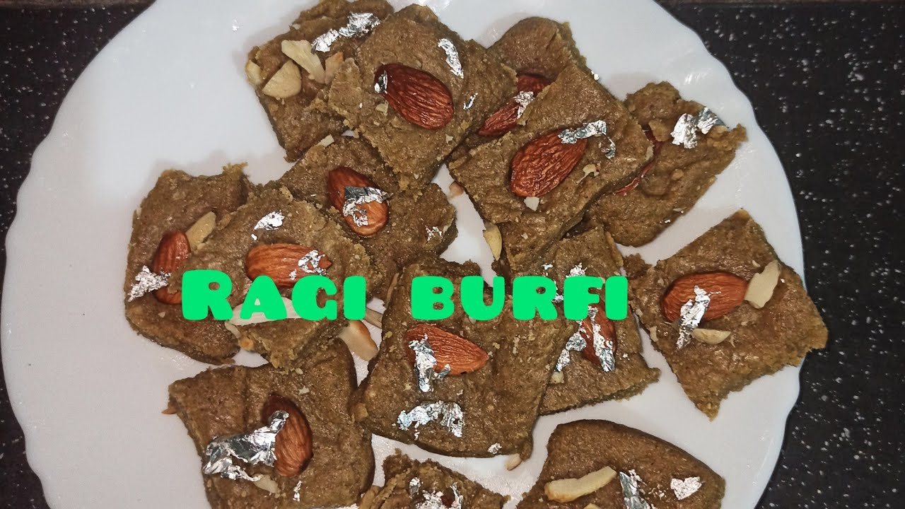 ragi flour burfi recipe#health for good##### - YouTube