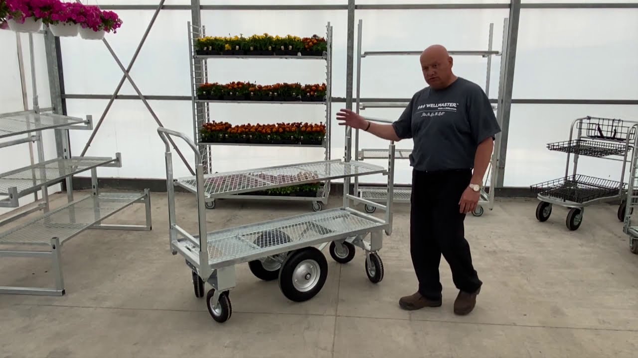 Wellmaster 360° Cart for Garden Centers and Nurseries - YouTube