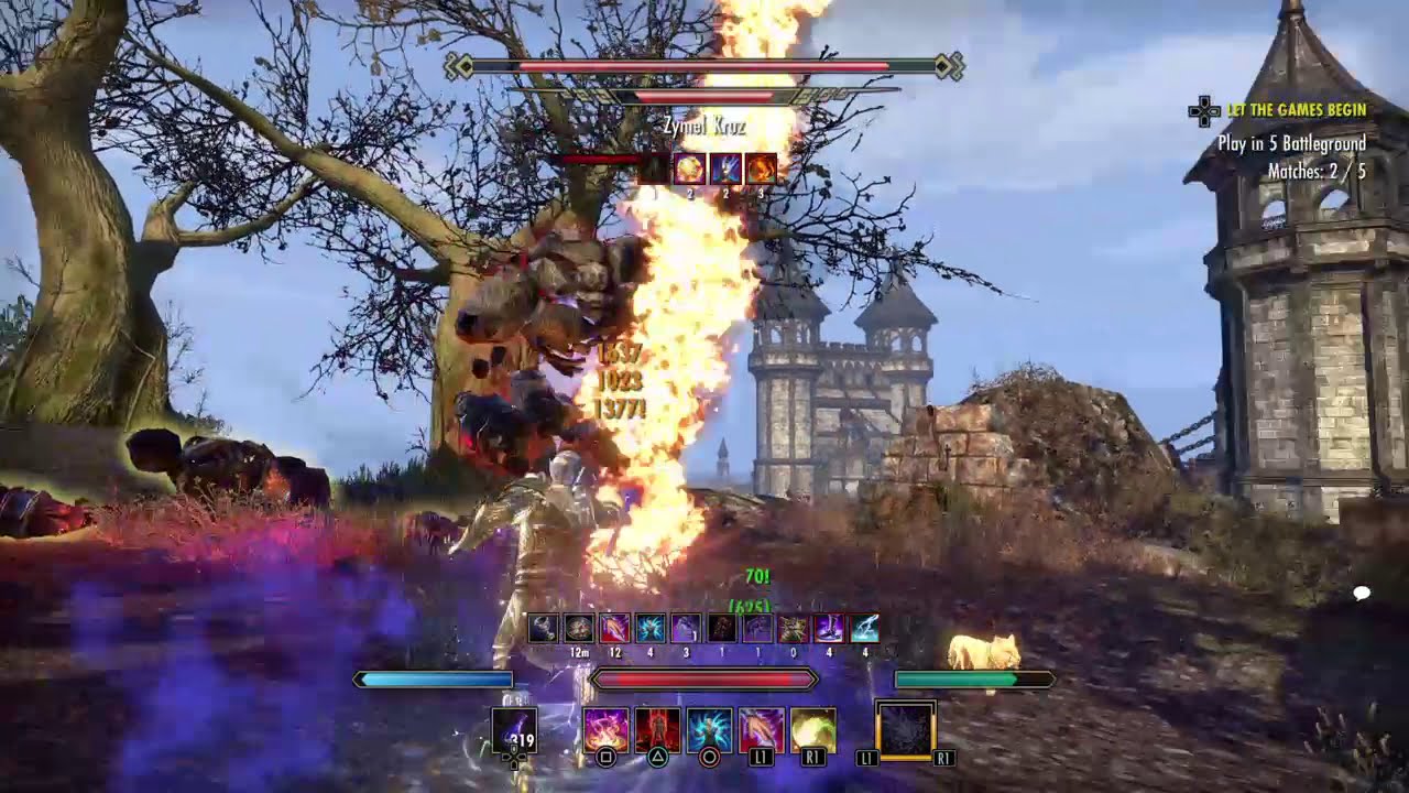 ESO World Boss: Ancient Altar (Stormhaven) - YouTube