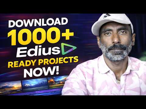 🔥DOWNLOAD 1000 PLUS Edius READY Video Editing Projects NOW !