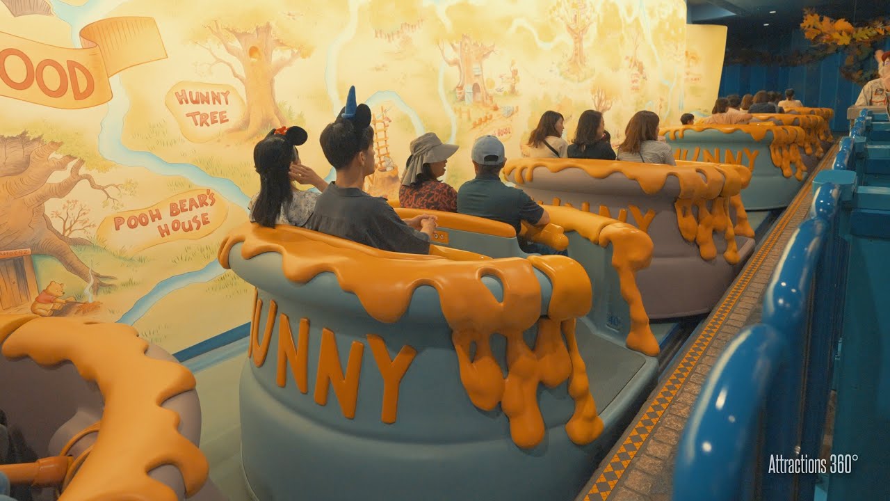 BEST Winnie the Pooh Dark Ride Version of Any Disney Parks | Pooh's ...