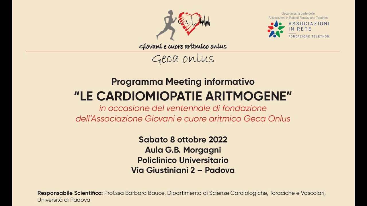 GECA ONLUS Meeting 8 ottobre 2022 - YouTube