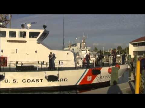 Coast Guard Cutter Alligator Conducts Drug Offload in St Petersburg ...
