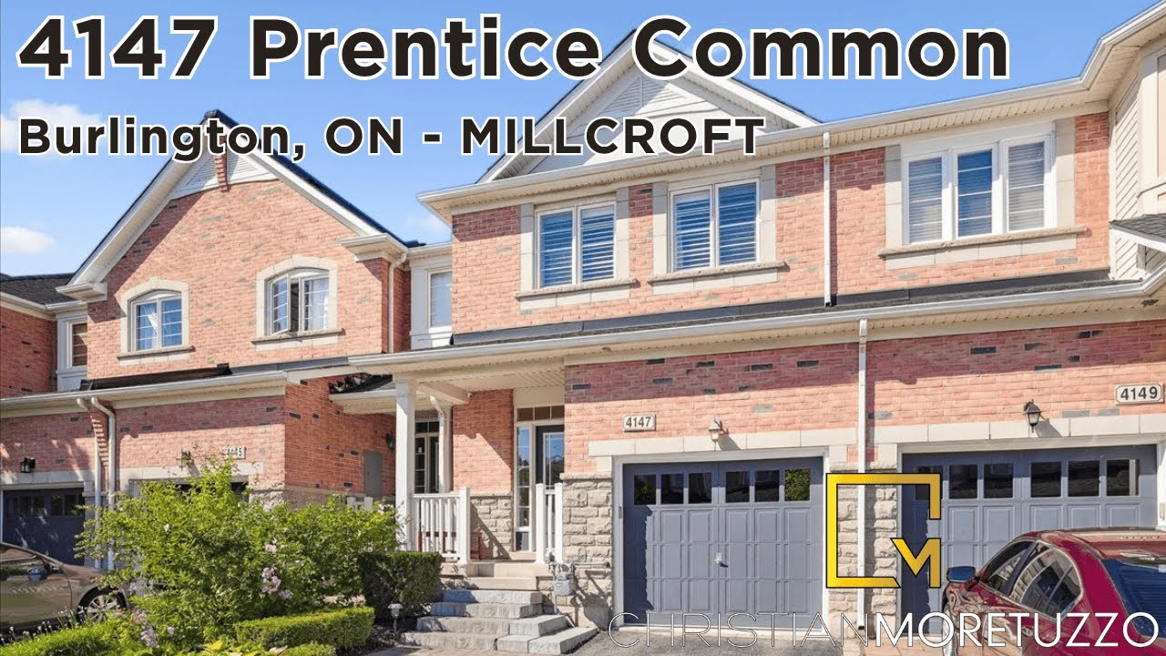 Millcroft - 4147 Prentice Common | Burlington Real Estate - YouTube