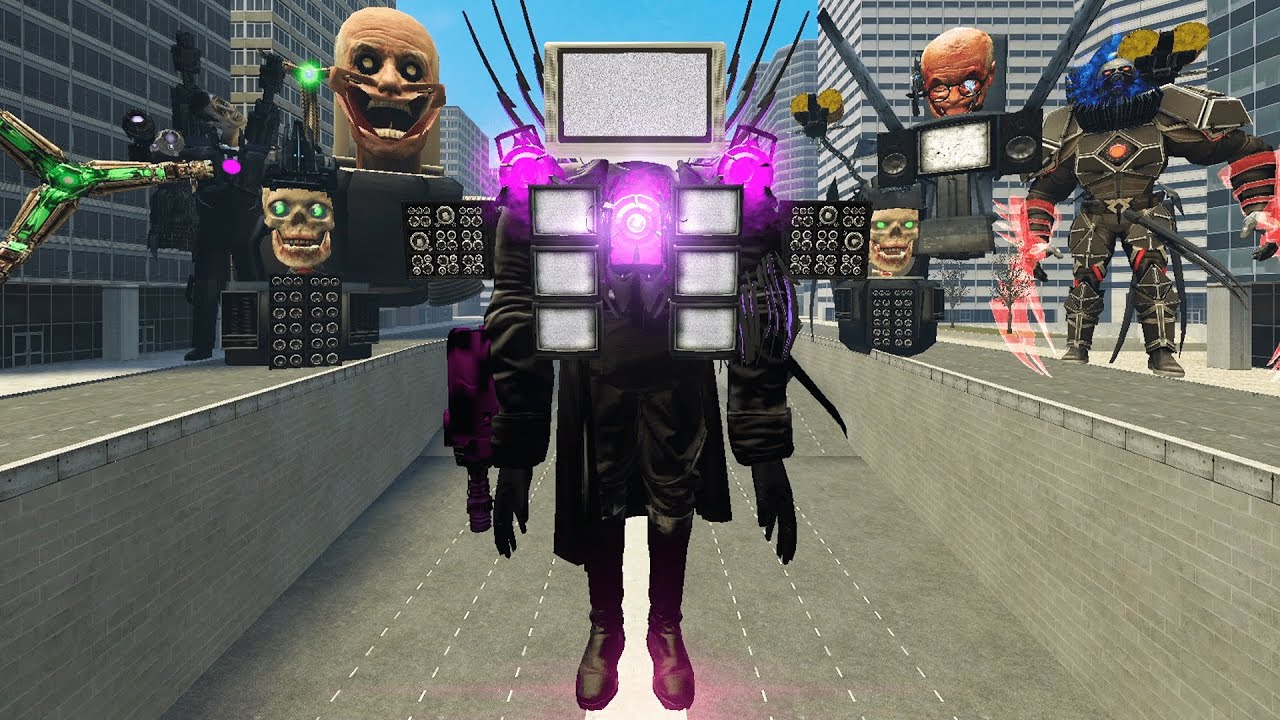 ULTRA UPGRADED TITAN TV MAN V2.0 VS ALL SKIBIDI TOILET 1-68 BOSSES in ...