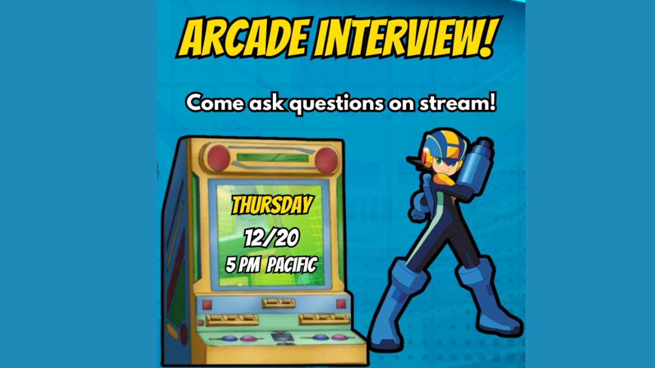 Arcade Machine Interview! Ask us questions! - YouTube