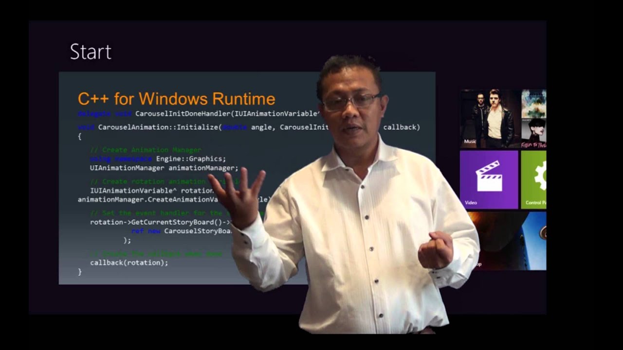 Pengenalan Windows 8 Runtime dengan C++ Part 19 - YouTube