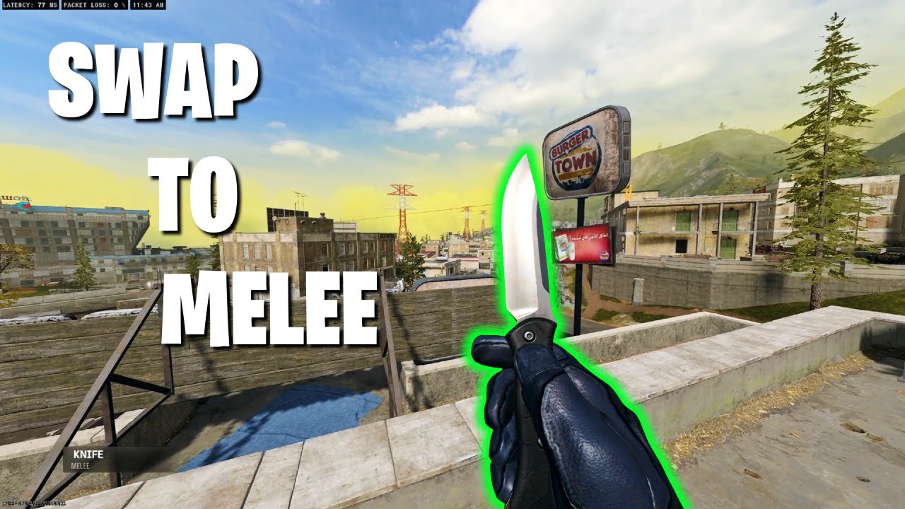 Warzone: How to switch to your melee weapon - YouTube