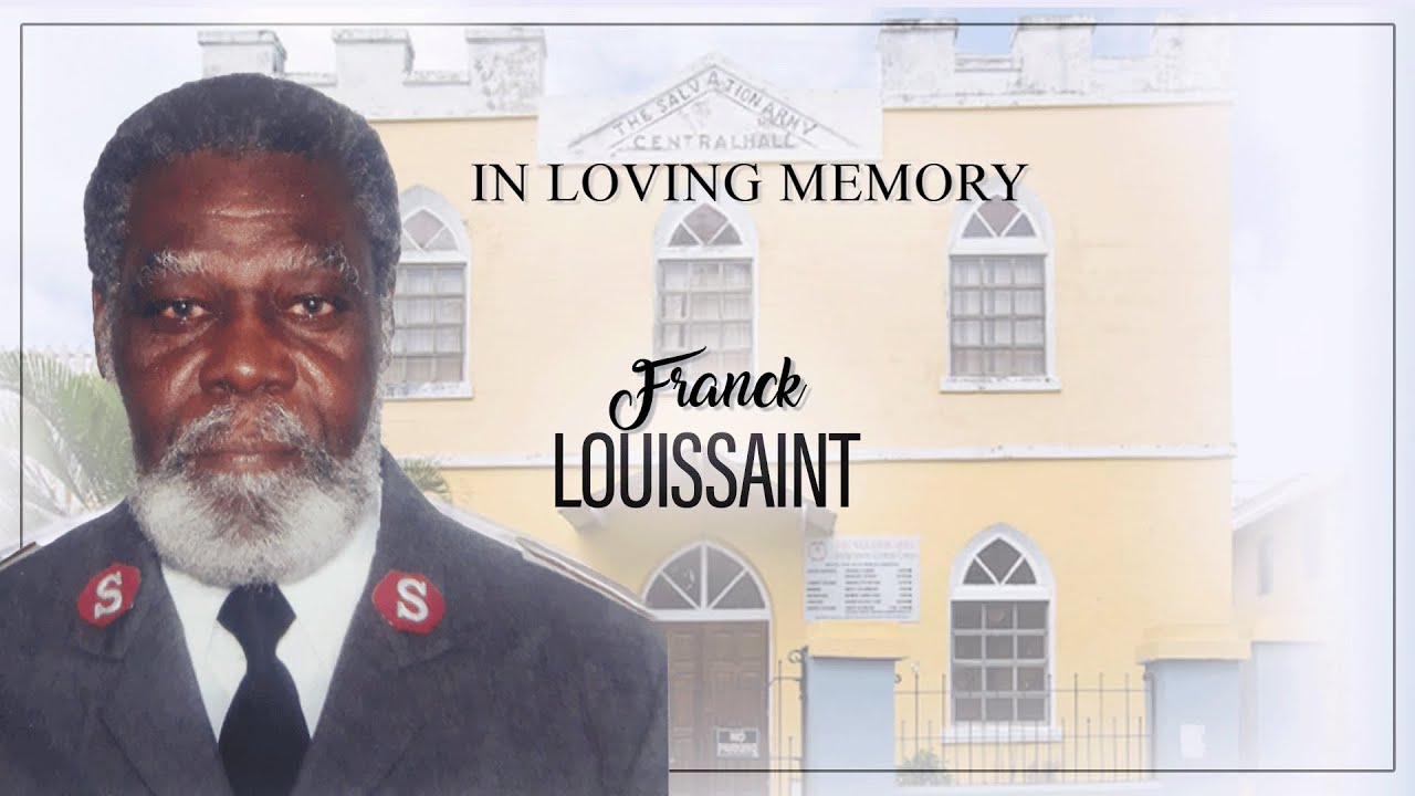 Celebrating the Life of Lt. Colonel Franck Louissaint - YouTube