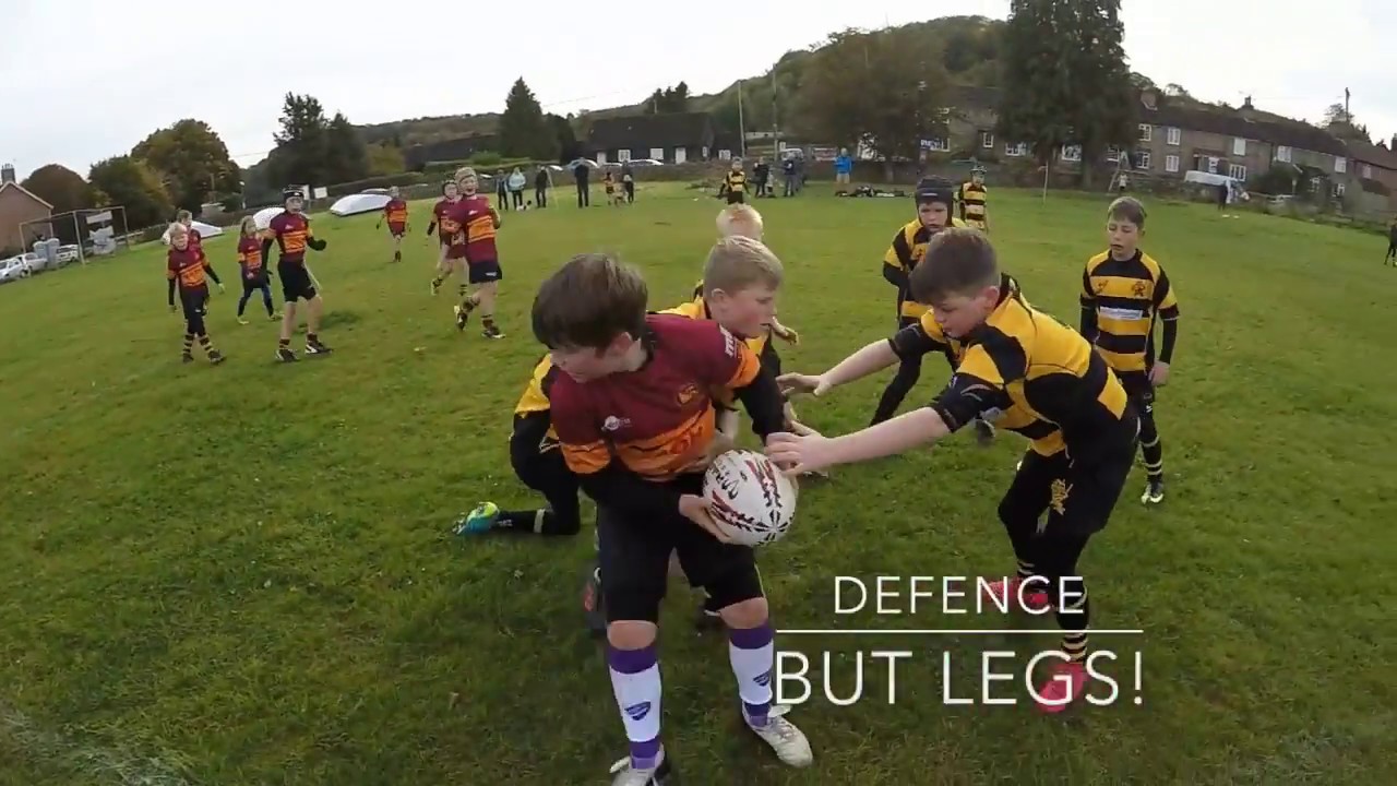 Hucclecote RFC U10 v Dursley & Stroud 7 Oct 2018 - YouTube