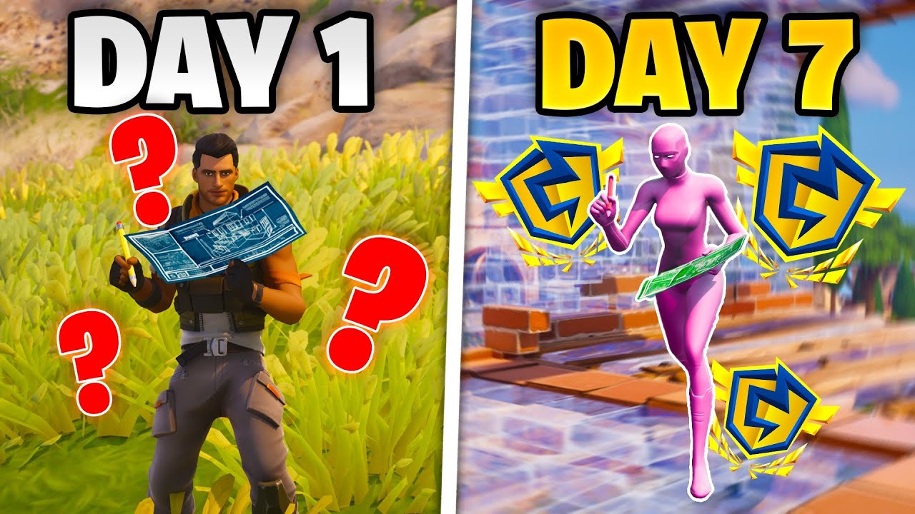 7 Day Controller Fortnite Progression (HANDCAM + TIPS) - YouTube