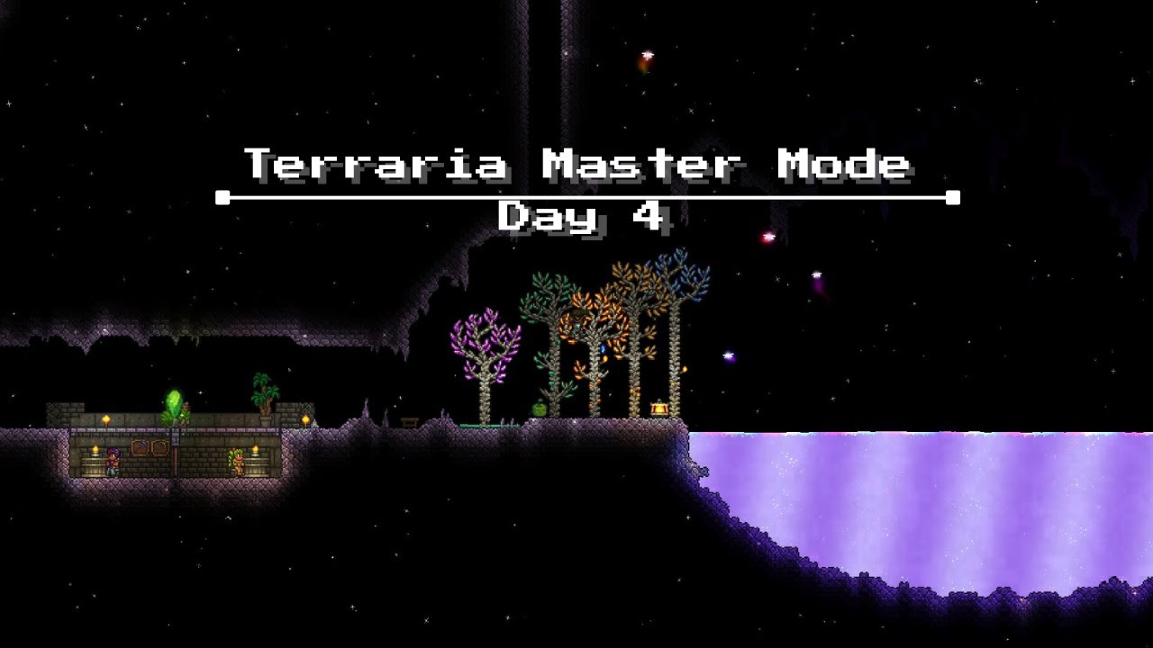 Terraria 1.4.5 Master Mode | Day 4 | Finding Shimmer Biome - YouTube